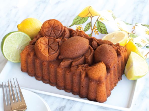 Nordic Ware Citrus Blossom Loaf Pan | Cake-Masters EN